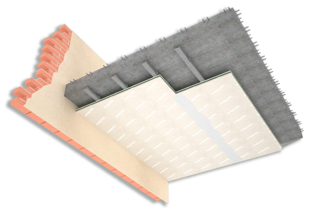 Coated and suspended ceiling acoustic solutions | ISOLGOMMA