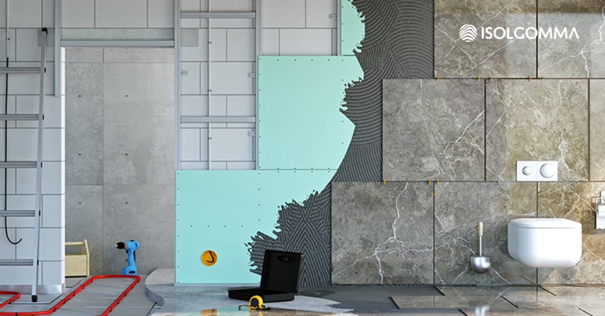 Stop noise disturbance at night by soundproofing plumbing systems! | Isolgomma